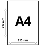 A4 formaat & afmetingen in CM, MM en Pixels | Maatmeten.nl